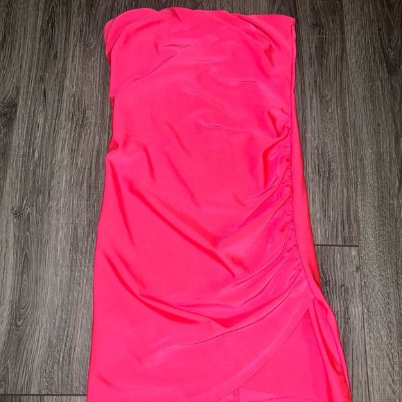 Forever 21 | Dresses | Neon Pink Tube Dress | Poshmark